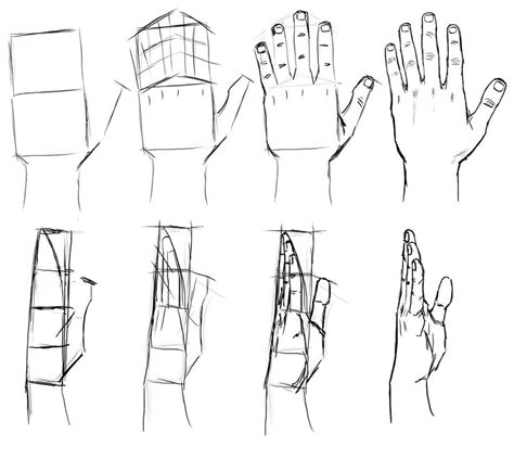 Hand Tutorial 2 By Masterss On Deviantart