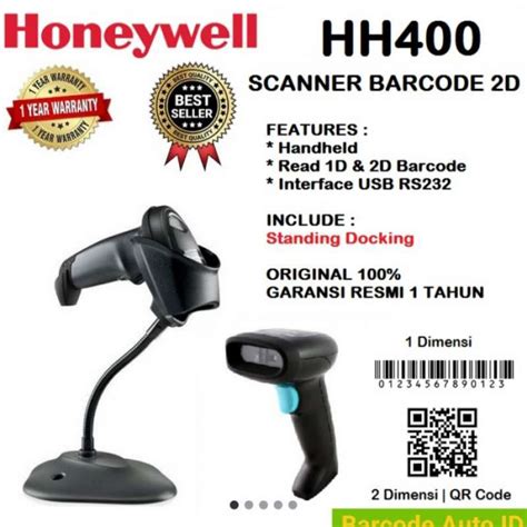 Promo Honeywell Barcode Scanner 2d Qr Code Usb Promo Diskon 23
