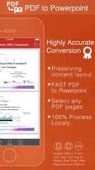 Pdf To Powerpoint For Iphone Ipad And Other Ios Devices Convert Pdf