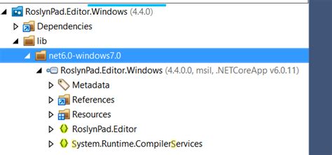 Version NuGet Problem Issue Roslynpad Roslynpad GitHub