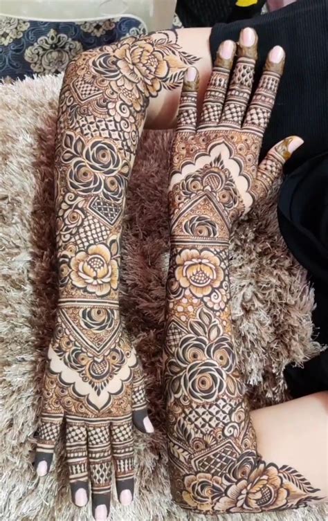 New And Latest Floral Mehndi Designs Artofit