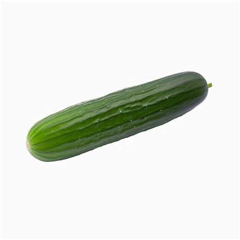 Premium AI Image | cucumis isolated on white