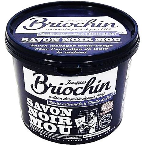 Essayez Briochin Savon noir mou à lhuile de lin 600g Le Petit Depot