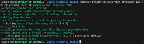 PHP-FrequencyTable を作ってみました | macocci7s blog