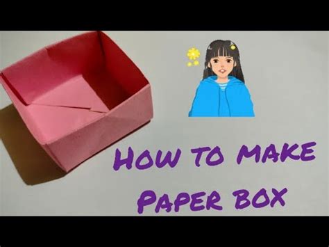 How To Make Paper Box YouTube