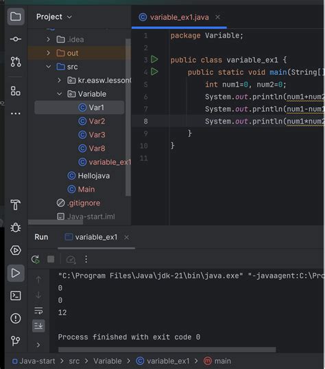Intellij 클래스만들때 질문 인프런 커뮤니티 질문and답변