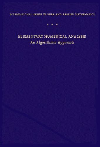Solutions For Elementary Numerical Analysis 3rd By Samuel Daniel Conte