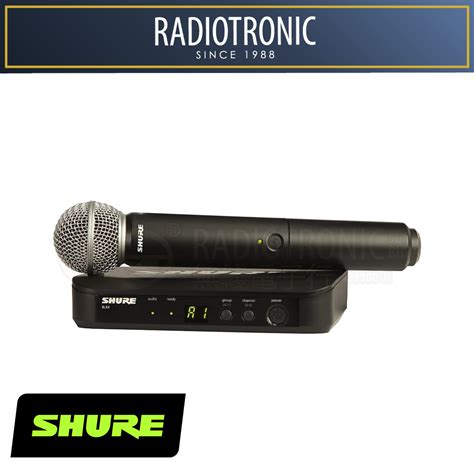 Shure Blx24sm58 Wireless Microphone System With Sm58 Handheld Vocal