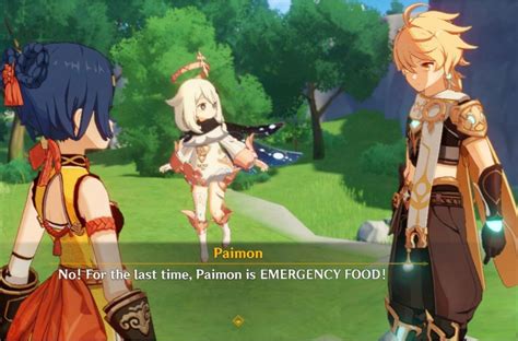 Paimon Is Emergency Food Genshin Impact Hoyolab