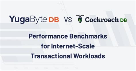 benchmarking internet scale transactional apps cockroachdb vs yugabyte