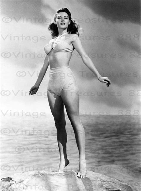 Actress Ava Gardner In Bathing Suit Etsy
