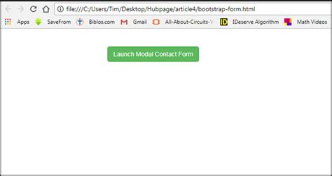 Diy Php And Bootstrap Using The Bootstrap Modal Box To Receive Input From Users Owlcation