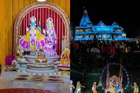 Janmashtami 2023 Devotees Flock To Vrindavan And Mathura For