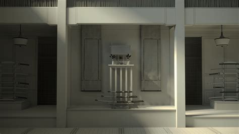Matrix Dojo 3d Model Turbosquid 2135592
