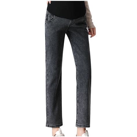 Summer Savings Holiday Deals 2025 Bovxnpu Maternity Pantsdenim Pants