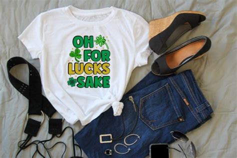 Oh For Lucks Sake St Patricks Day Graphic By Creative Design 12