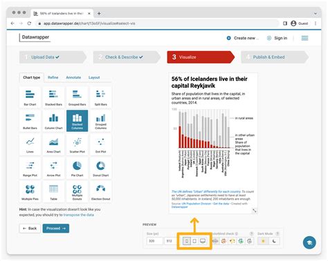 How To Create Your First Datawrapper Chart Datawrapper Academy