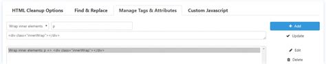 Manage Tags Attributes Word To Html