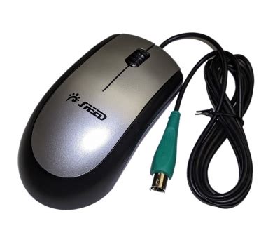 Silver Speed SPMS 27 PS 2 PS2 Corded Ball Scroll Mouse Sordan