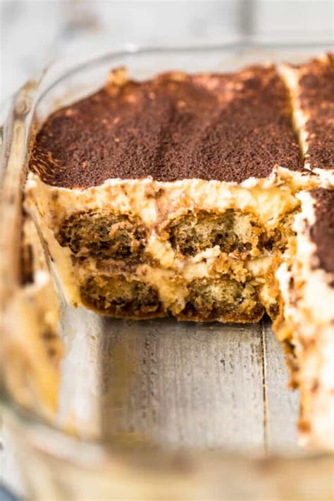 Tiramisu Recipe Classic The Cookie Rookie®