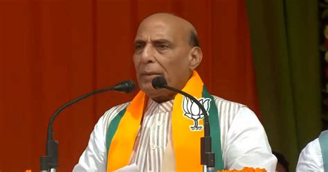 डायनासोरप्रमाणे काँग्रेस नामशेष होणार संरक्षण मंत्री राजनाथ सिंह