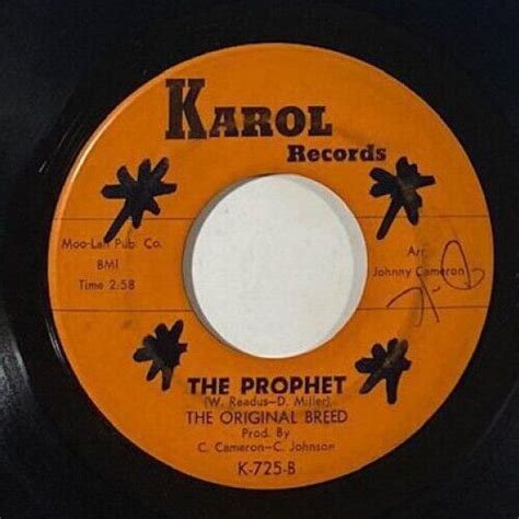 The Original Breed The Prophet Crossover Soulfunk 45 Karol Mp3
