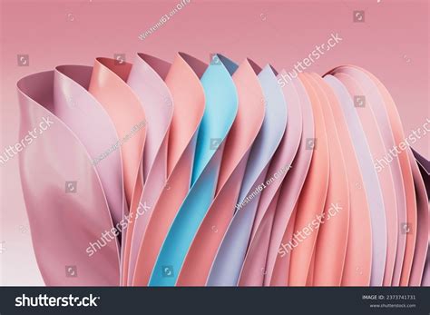 3d Render Layers Smooth Fabric Stock Illustration 2373741731 Shutterstock