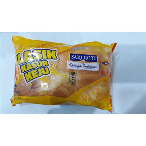 Jual Sari Roti Klasik Kasur Keju 174g Shopee Indonesia