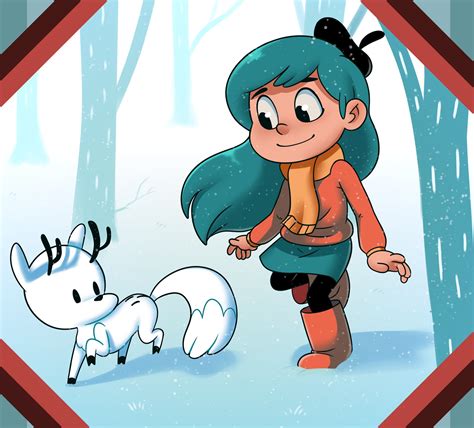 Hilda And Twig By Ealaín R Hildatheseries