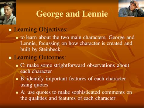 Of Mice And Men Scheme Of Work Teaching Resources
