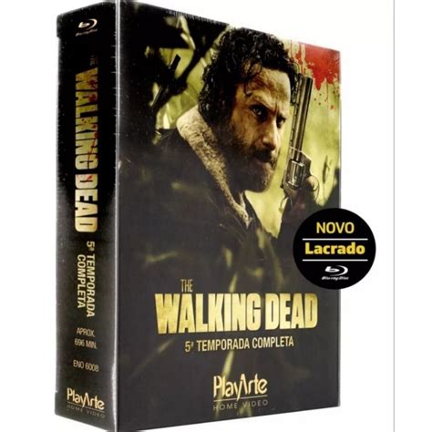 Blu Ray Walking Dead 5a Temporada Lacrado Shopee Brasil