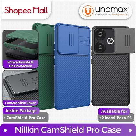 Jual Case Xiaomi Poco F6 Nillkin Camshield Pro Camera Cover Slide
