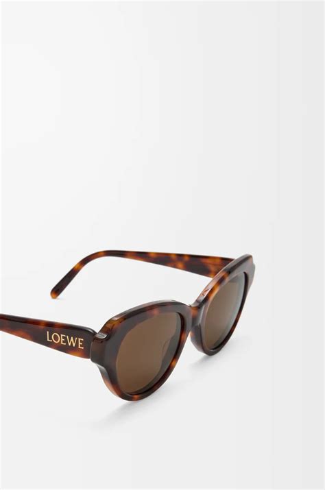 Swan Slim Sunglasses Brown Loewe International Official Website