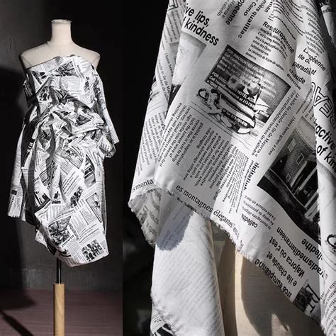 Newspaper Dress Etsy