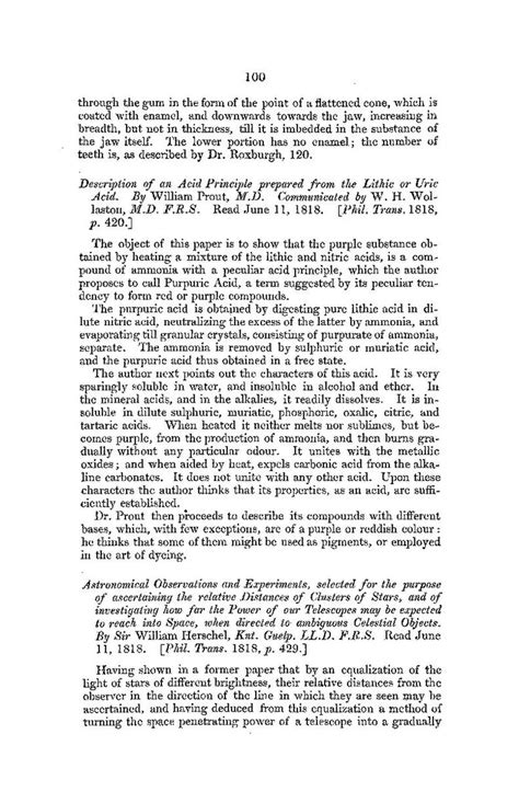 Filedescription Of An Acid Principle Prepared From The Lithic Or Uric