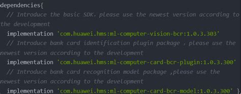 Ultra Simple Integration Of Huawei Ml Kit Bank Card Recognition Sdk