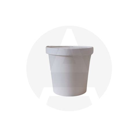 White Plain 750ml Paper Container With Paper Lid At Rs 10 10 Piece In