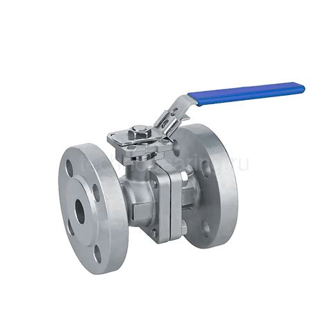 Кран шаровый фланцевый двухсоставной, нерж. 304, DN32 TL125TPFBVS TITAN ...