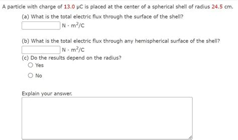 Solved particle with charge of μC is placed at the Chegg