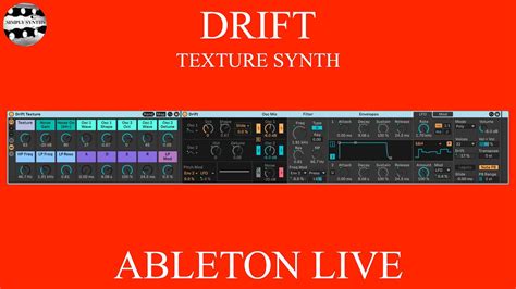 Ableton Live 12 Drift Texture Synth Youtube