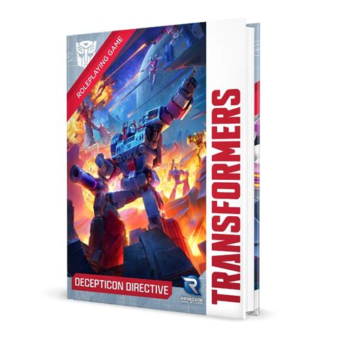 Transformers Rpg Decepticon Directive Sourcebook Game Nerdz