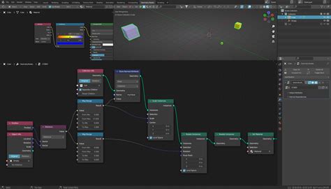 Changing Colour Based On Geometry Node Attribute Blender Stack Exchange