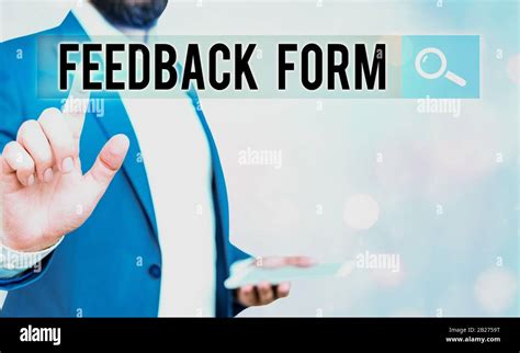 Handwriting Text Feedback Form Conceptual Photo Way In Which Customer Comment About Product Is