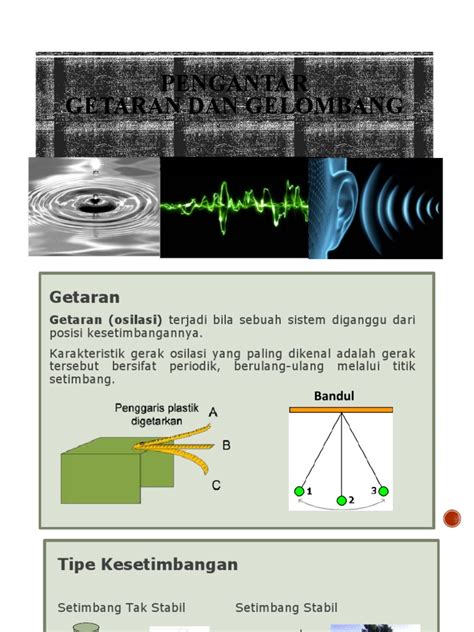 Getaran Dan Gelombang Konsep Dasar Fisika Osilasi Dan Propagasi Pdf
