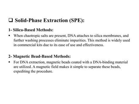 Dna Extraction And Quantification In Forensic Sciencepptx Chemistry Science