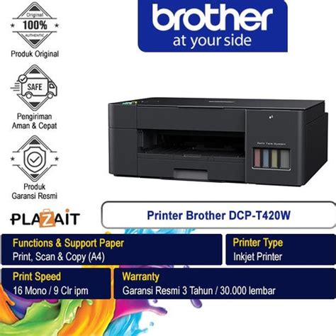 Jual Printer Brother Dcp T W Print Scan Copy Dcp T W Extra Tinta Kota Semarang