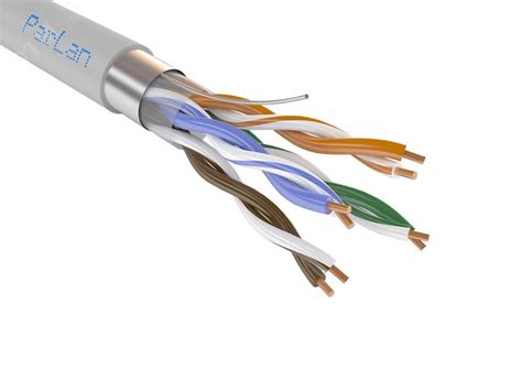Витая пара ParLan F/UTP Cat 5e PVCLS нг(A)-FRLS 4х2х0.52 артикул 110221 ...