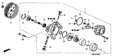 Buy Genuine Honda 91349PNC003 (91349-PNC-003) Seal B, Pump Cover ...