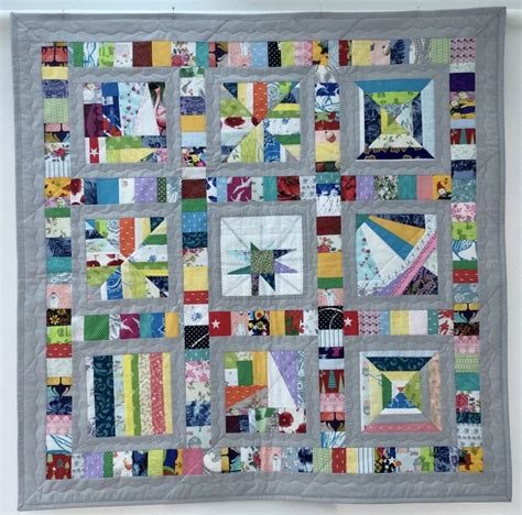 Crumb Blocks Scrappy Quilt Viv Aspinall Quilts Heart Quilt