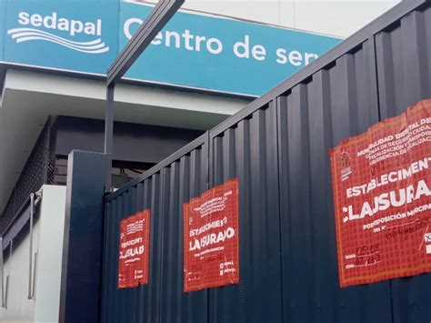 Municipio de Comas clausura sede de Sedapal y cinco distritos correrían peligro de no tener agua